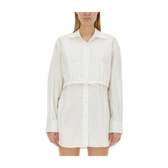 Alexander Wang Femme, Robes, Blanc, Taille: 38 FR Chemises Robes