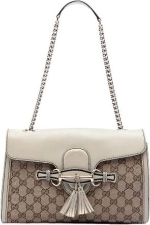 Gucci Pre-owned Emily - Femme - Pre-owned - Beige - Taille: ONE Size