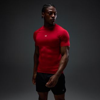 MyProtein T-shirt sous-couche manches courtes MP homme - Rouge hero - XS