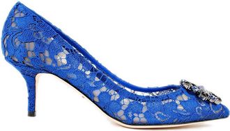 Dolce & Gabbana Chaussures &Agrave; Talon Bleu