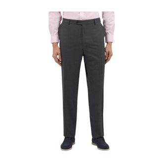 Brooks Brothers Homme, Pantalons, Gris, Taille: W30 Pantalon Gris Stretch en Laine Vierge