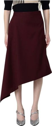 Bottega Veneta Femme, Jupes, Violet, Taille: 38 FR Short Skirts