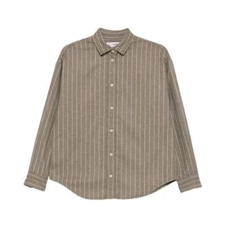 MC2 Saint Barth Chemise en flanelle Gigy - Femme - Blouses et Chemises - Beige - Taille: 40 FR