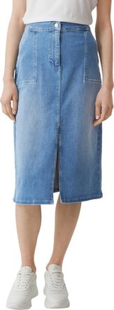 Comma Midi Jeansrock