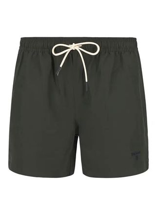 Barbour Herren Badeshorts gr&uuml;n Kariert,unifarben