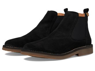 Toni Pons ISA-SY Damen-Stiefel aus Spaltleder mit seitlichen Gummib&auml;ndern, Schwarz, 35 EU