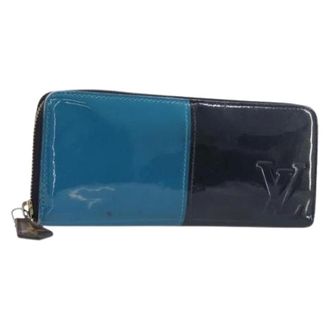 Louis Vuitton Portefeuille Long Pre-owned - Femme - Pre-owned - Bleu - Taille: ONE Size