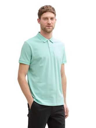 Tom Tailor Herren Plussize Piqu&eacute; Poloshirt,37105 - Bright Mint Green, 3XL