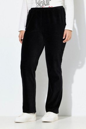 Ulla Popken Schlupfhose Cordhose Ruby gerades Bein Elastikbund