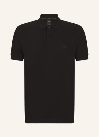 HUGO BOSS Piqu&eacute;-Poloshirt Pio Regular Fit schwarz