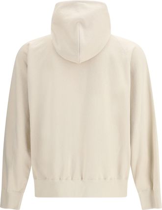 sacai Cotton Jersey Hybrid Hoodie - Beige