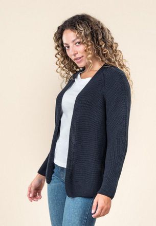 Living Crafts Strickjacke OLIVIA GOTS zertifiziert