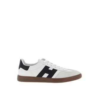 Hogan Homme, Chaussures, Blanc, Taille: 42 1/2 EU Baskets basses en cuir