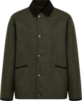 Barbour Kurze Liddesdale Wachsjacke - - Jackets - Damen - Gr&uuml;n - XS
