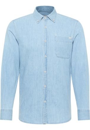 Mustang Jeans Herren Langarm-Hemd Style Cullman