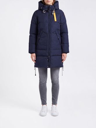 Parajumpers Lange gesteppte Nylon-Daunenjacke mit Kapuze und hohem Kragen