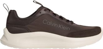 Calvin Klein Damen Light Eva Runner NYL-sue Hw0hw03149 Low Top, RED (Desert Taupe/Oatmeal), 40 EU