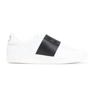 Valentino Garavani Low-Top-Sneaker aus Leder - - Shoes - Herren - Wei&szlig; - 45 EU