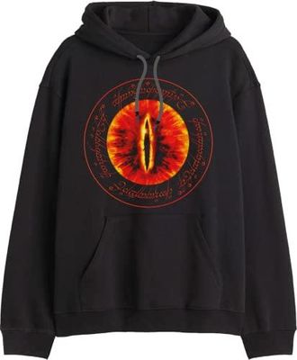 The Lord Of The Rings Lord Of The Rings MELOTRMSW002 Sweatshirt à Capuche, Noir, S Homme