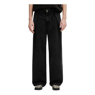 Ader Error Sig TRS Tag Jeans 02 - - Trousers - Herren - Schwarzk - XL