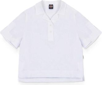 Colmar Femme, Tops, Blanc, Taille: 40 FR Polo Boutonn&eacute;e