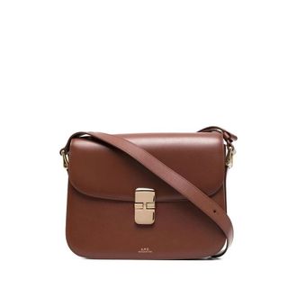 A.P.C. Grace Schultertasche - - Bags - Herren - Braun - ONE SIZE