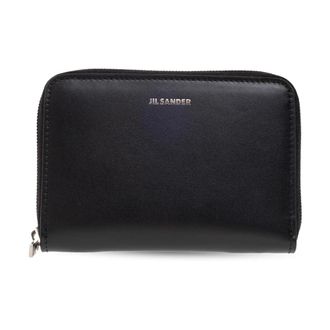 Jil Sander Leder-Portemonnaie - - Accessories - Herren - Schwarzk - ONE SIZE