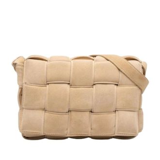 Bottega Veneta Pre-owned Sac bandouli&egrave;re Cassette matelass&eacute; - Femme - Pre-owned - Beige - Taille: ONE Size