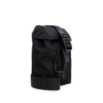 Givenchy Nylon with Buckle Closure Shoulder Bag - Black