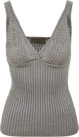 Akep D&eacute;bardeur Sissi - Femme - Tops - Gris - Taille: 36 FR