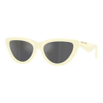 Burberry Lunettes de soleil oeil de chat - Femme - Accessoires - Jaune - Taille: 55 MM