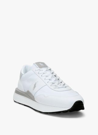 Polo Ralph Lauren Baskets bi-mati&egrave;re en cuir m&eacute;lang&eacute;