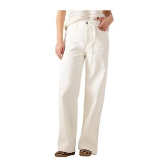 Modstr&ouml;m Damen, Jeans, Wei&szlig;, XLGr&ouml;&szlig;e