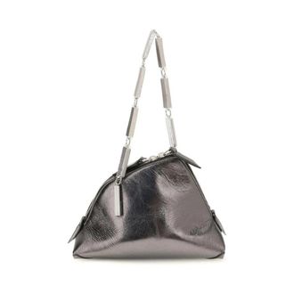 The Attico La Scala Ketten-Clutch - - Bags - Damen - Grau - ONE SIZE