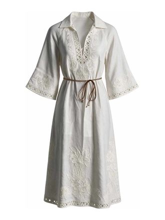 Zimmermann Maxi Robe - Cr&egrave;me
