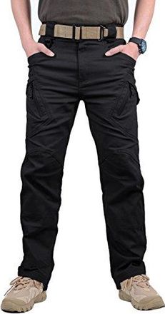 Magcomsen Pantalon de Travail Multi-Poches pour Hommes Pantalon Cargo Tactique Respirant et Léger Pantalon de Sport et de Chasse Militaire