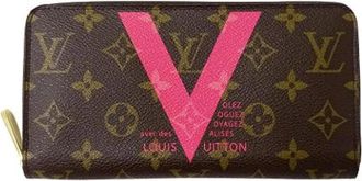 Louis Vuitton Portefeuille long (bi-pli) Pre-owned - Femme - Pre-owned - Brun - Taille: ONE Size