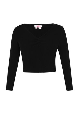 Mymo Pullover Frauen Schwarz