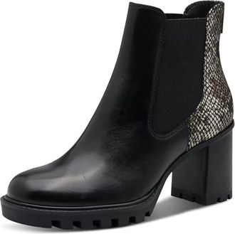 Tamaris Bottines Chelsea 1-25371-45 pour femme, noir (peigne noir), 37 EU, Peigne noir, 37 EU