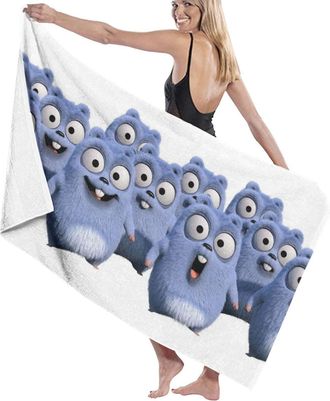 Hdadwy Grizzy und die Lemminge Tabodi Badetuch, schnell trocknend, Strandt&uuml;cher, saugf&auml;hig, weicher Waschlappen oder Yoga, Spa, Sportbad, Pool, Camping, Swim