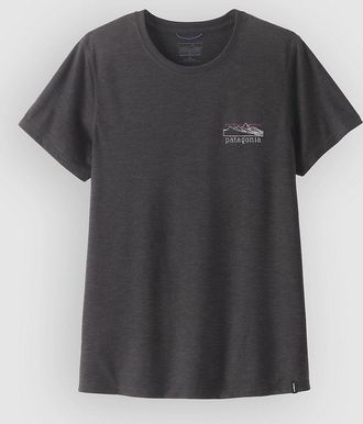 Patagonia Cap Cool Trail - Stratapeaks T-Shirt noir