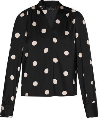 Faina Bluse Frauen schwarz-wei&szlig;