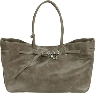 Marge Sherwood Femme, Sacs, Gris, Taille: ONE Size Sac &agrave; Bandouli&egrave;re en Cuir Vintage