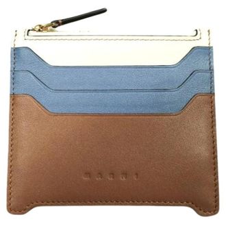 Marni Pre-owned Trunkaroo Kartenetui aus Kalbsleder - - Pre-owned - Herren - Mehrfarbig - ONE SIZE