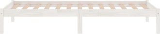 Generic Kleines Einzelbettgestell aus Massivem Kiefernholz - Stabile Sperrholzlatten, Ideal f&uuml;r Schlafzimmer (90 x 200 cm)