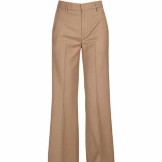 Dondup Klassische Wollanzughose - - Trousers - Damen - Braun - M