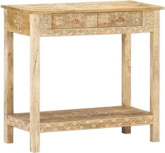 vidaXL vidaXL Konsolentisch 80x35x74 cm Mango Massivholz