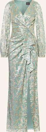 Adrianna Papell Abendkleid Mit Glitzergarn gruen