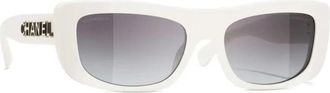 Chanel 1828S6 Sonnenbrille - - Accessories - Damen - Wei&szlig; - 56 MM