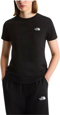The North Face Femme, Tops, Noir, Taille: 40 FR T-shirt &agrave; manches courtes et col rond